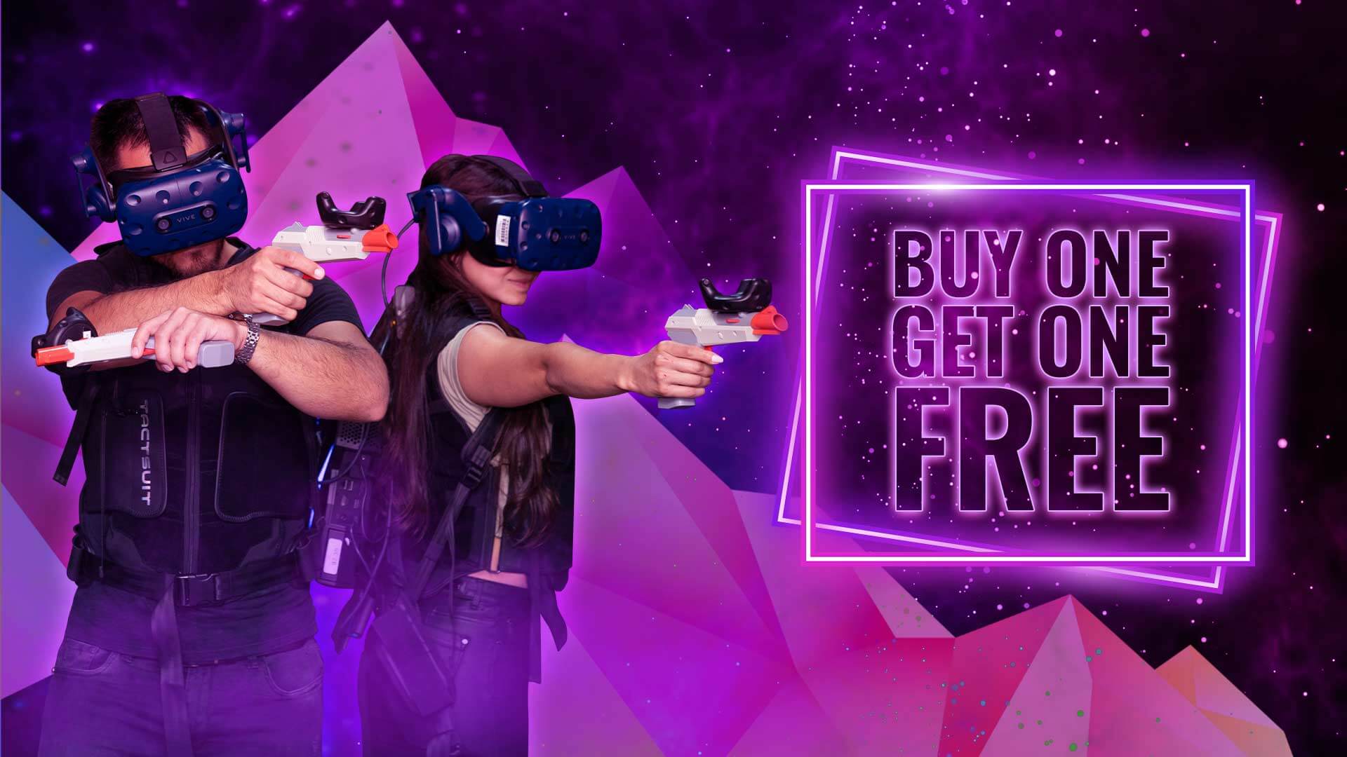 Buy One, Get One Free! - Virtual Reality & Escape Rooms | FREAK VR Sydney